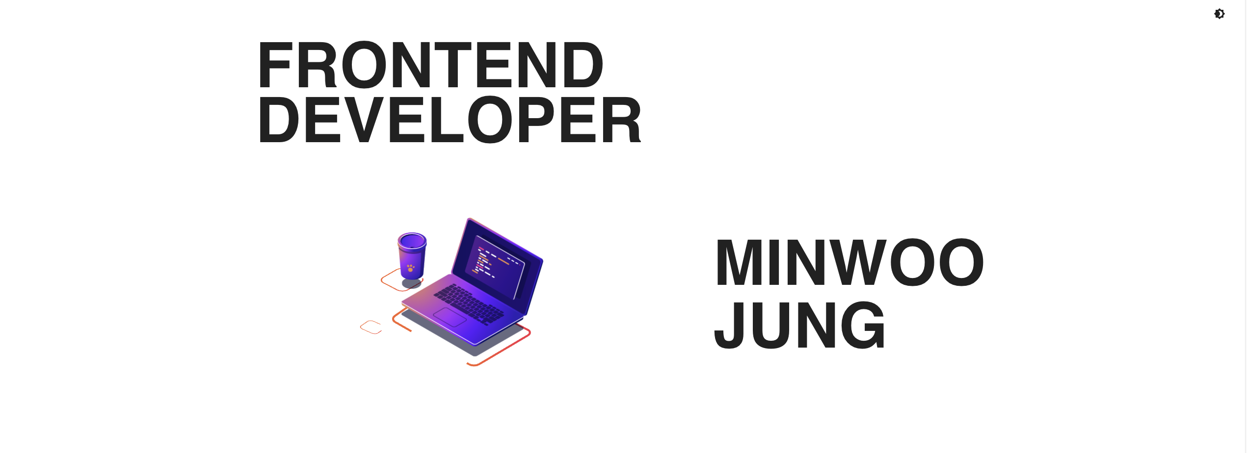 개발자 정민우입니다